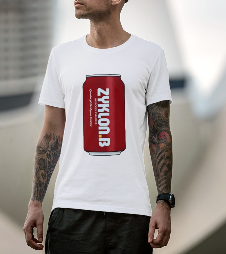 Zyklon B Hydrogen Cyanide A Product Of The Degesch Company T-Shirt