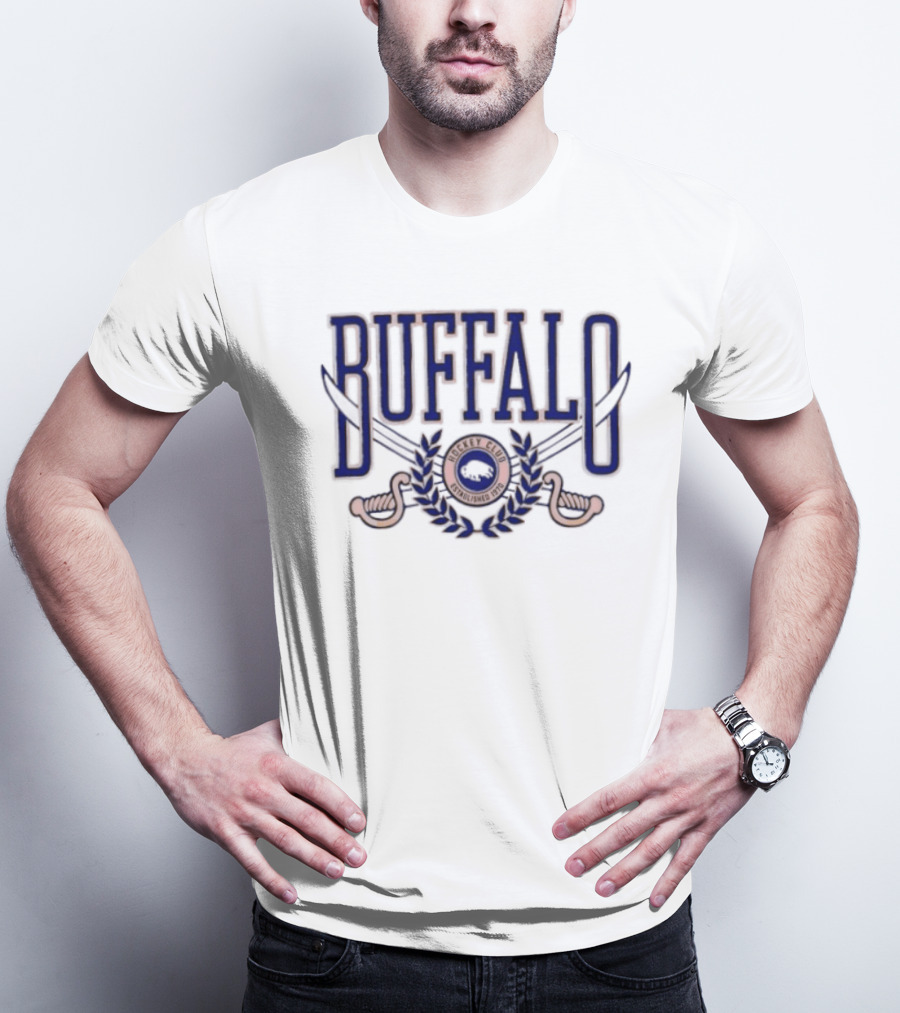 Buffalo Sabres Hockey Club Established 1970 NHL Retro Team T-Shirt