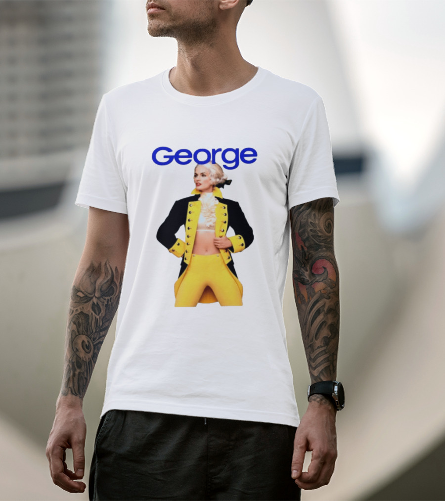 George Founding Fathers Historical Costume Colonial Attire T-Shirt