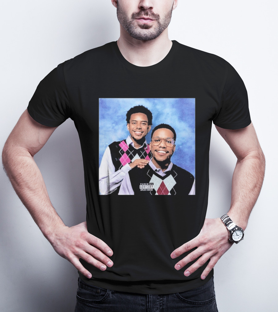 Anderson Paak Cordae Step Brothers Parody Album Cover T-Shirt