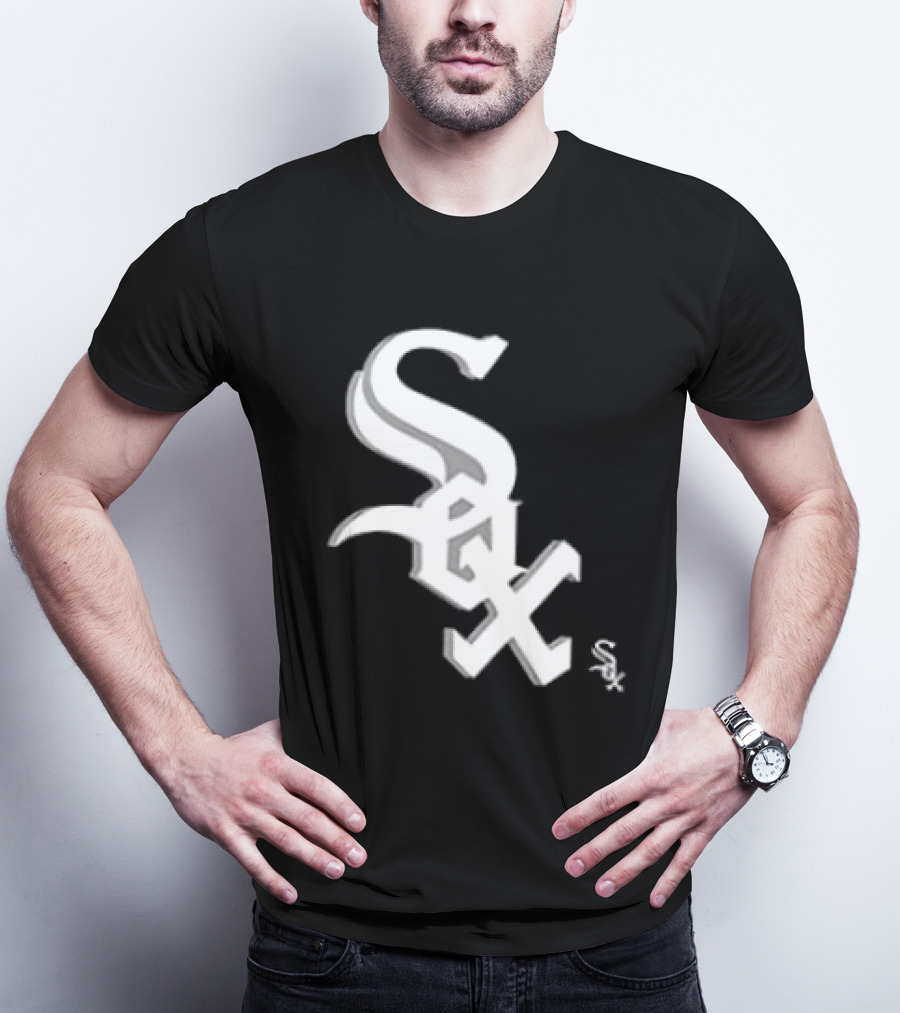 Chicago White Sox Cartoon 2 Sided Sox T-Shirt