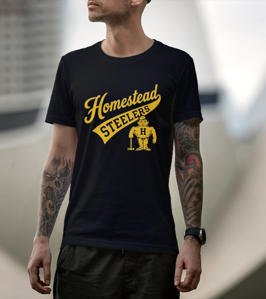 Homestead High Steelers H T-Shirt