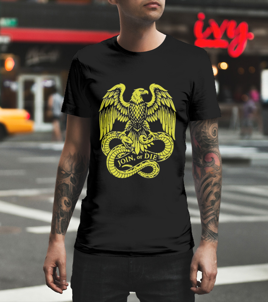 Join Or Die Eagle Snake T-Shirt