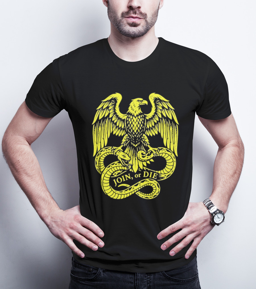 Join Or Die Eagle Snake T-Shirt