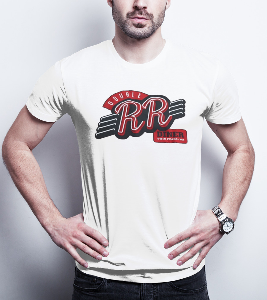 Double RR Diner Sign Twin Peaks WA T-Shirt