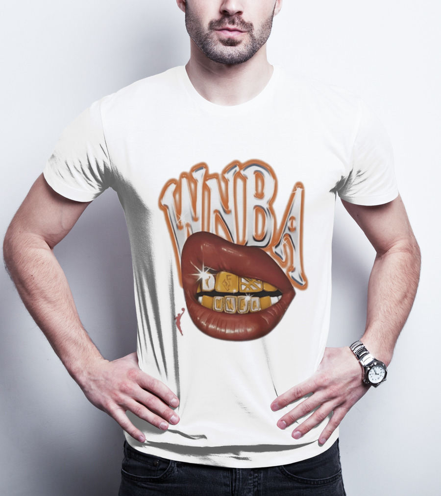 WNBA Grill Mouth Gold Teeth T-Shirt