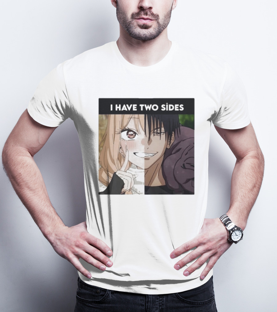 I Have Two Sides Toji Fushiguro And Marin Kitagawa Manga Characters T-Shirt