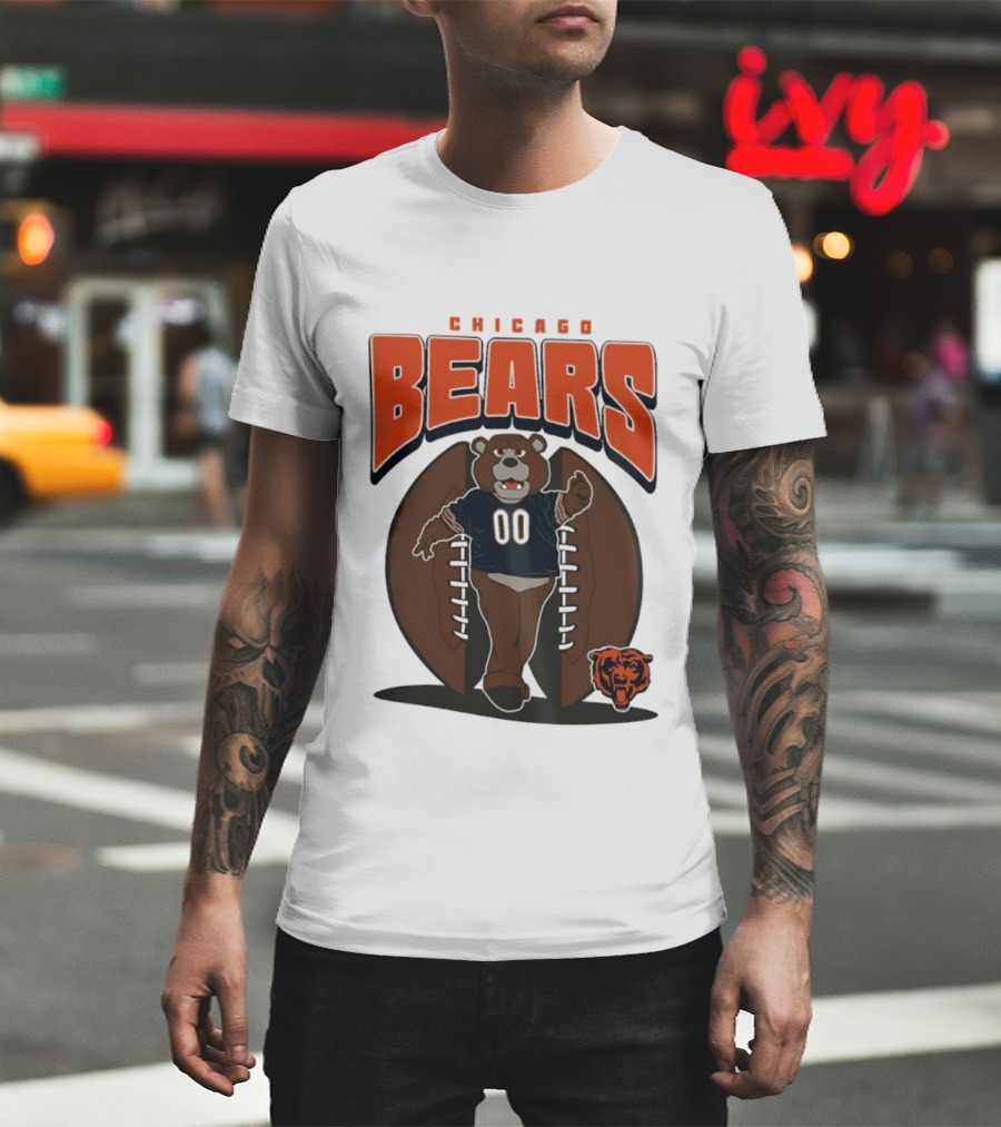 Chicago Bears Staley Da Bear Football Mania 2026 T-Shirt