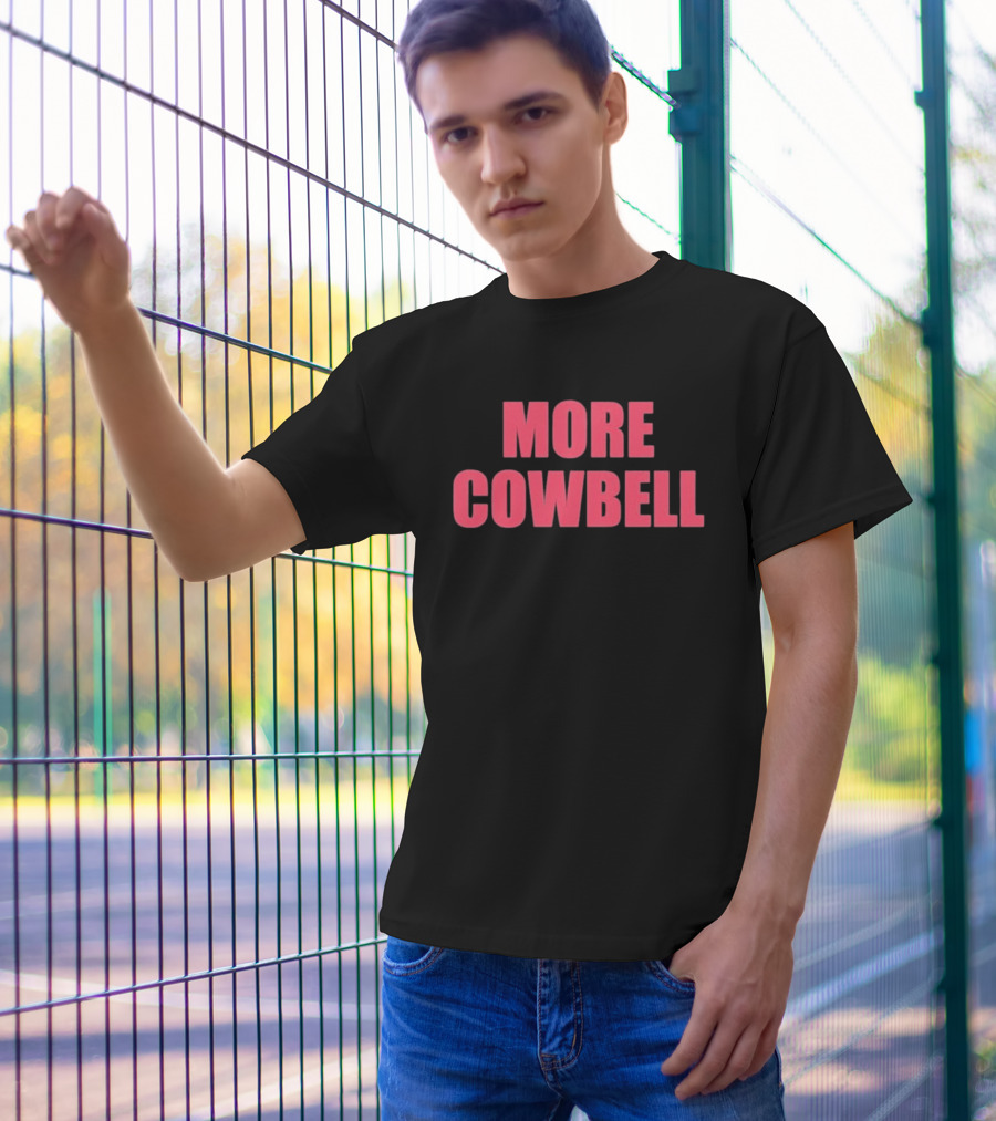 Mississippi State Bulldogs More Cowbell Football T-Shirt