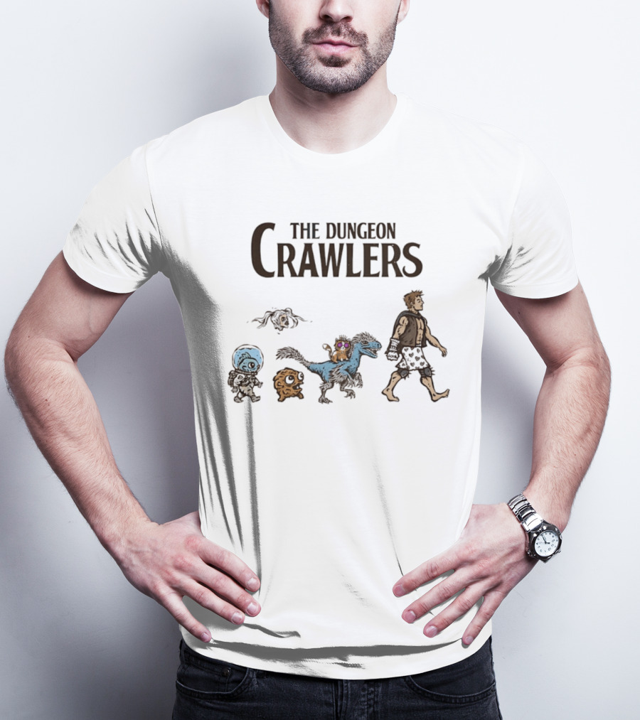 The Dungeon Crawlers Adventure Creatures And Characters T-Shirt