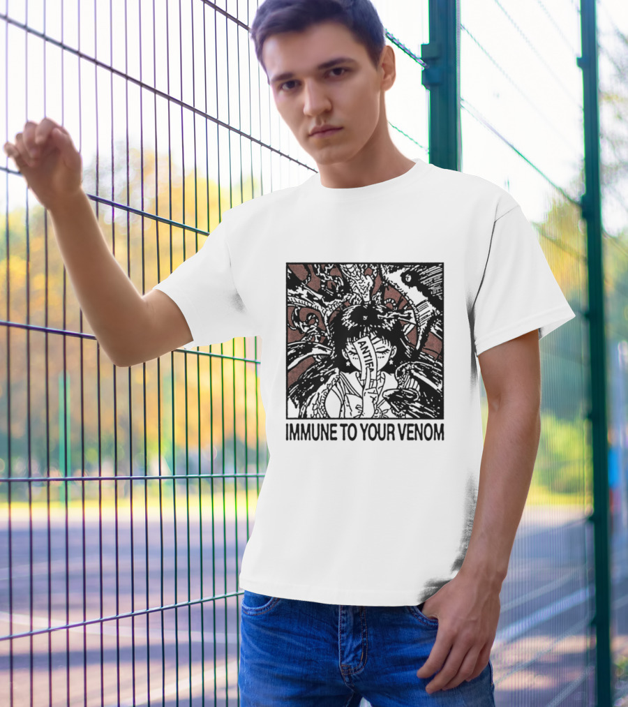 Antifa Immune To Your Venom Antifascist T-Shirt