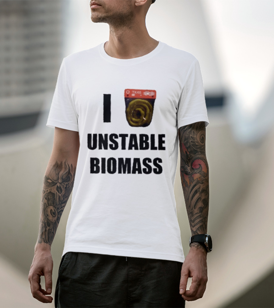 I Love Unstable Biomass TK45 Sci Fi Laboratory T-Shirt