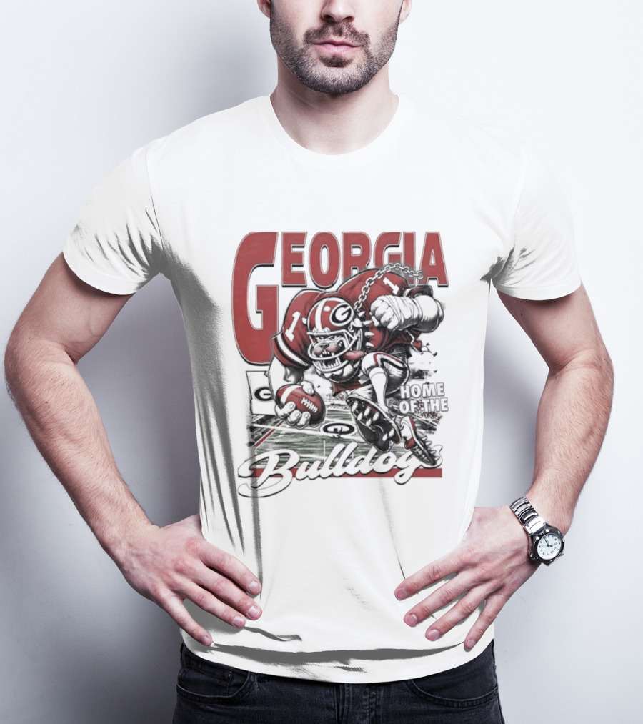 Georgia Bulldogs Home Of The Football Bulldogs T-Shirt