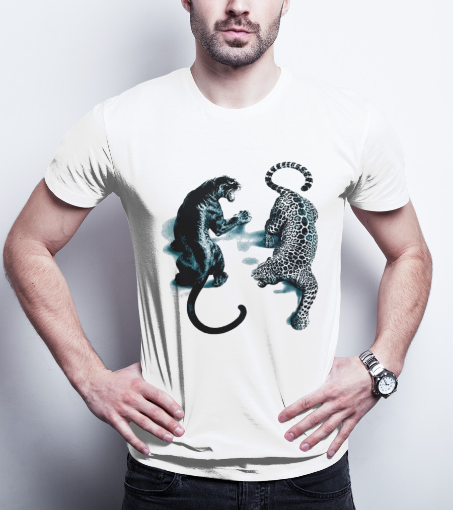 Panthers Vs Jaguars Big Cat Showdown T-Shirt