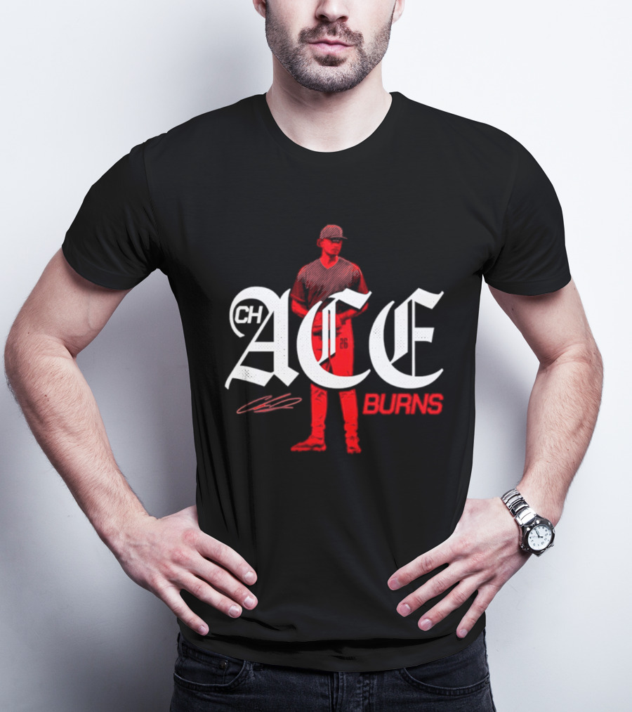 ChACE Burns Cincinnati Reds Chase Burns Baseball Player T-Shirt