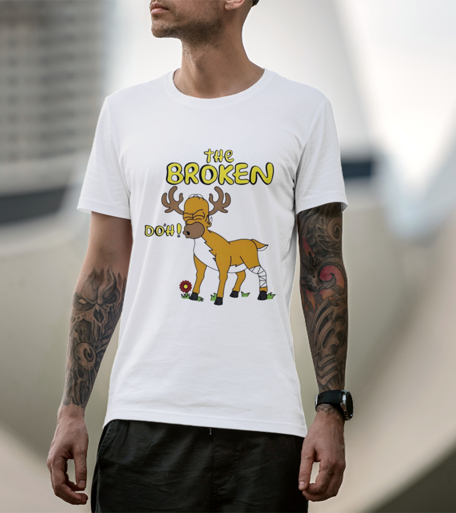 The Broken Doh Deer Homer Simpson The Simpsons T-Shirt