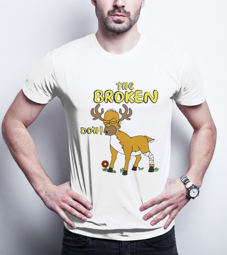 The Broken Doh Deer Homer Simpson The Simpsons T-Shirt