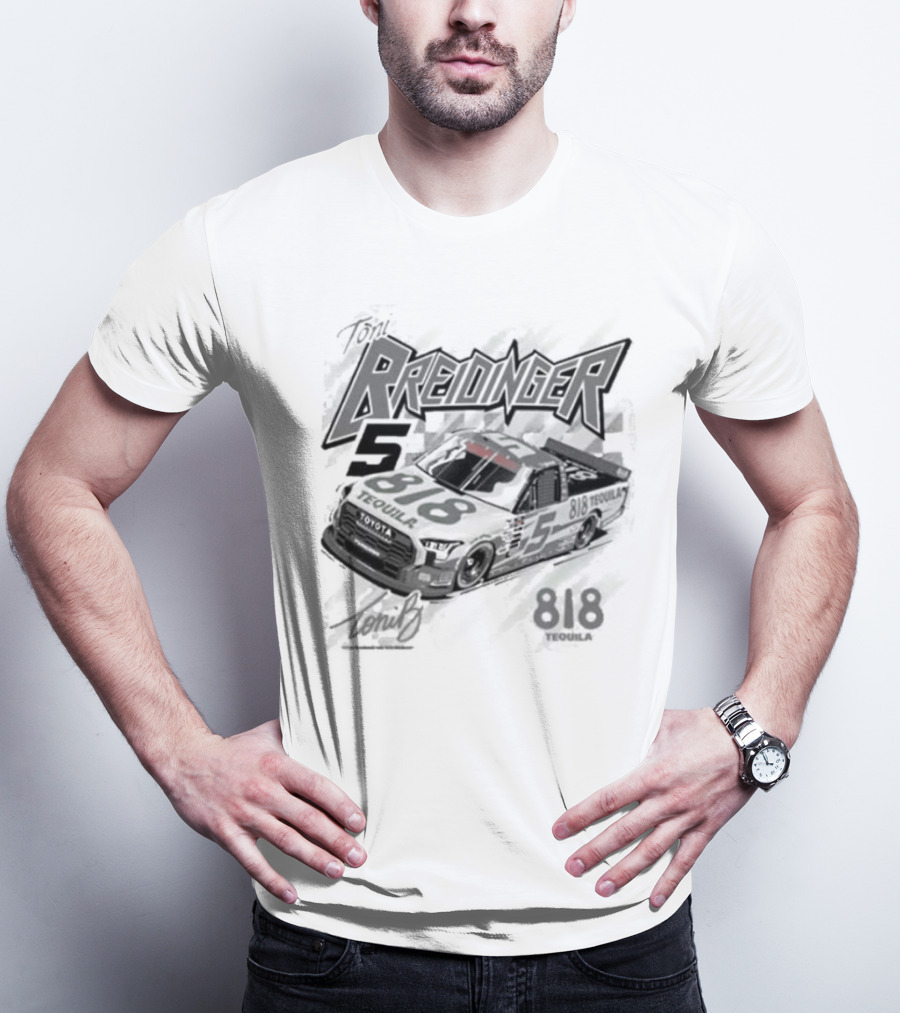 Toni Breidinger 818 Tequila Racing 55 NASCAR Car T-Shirt