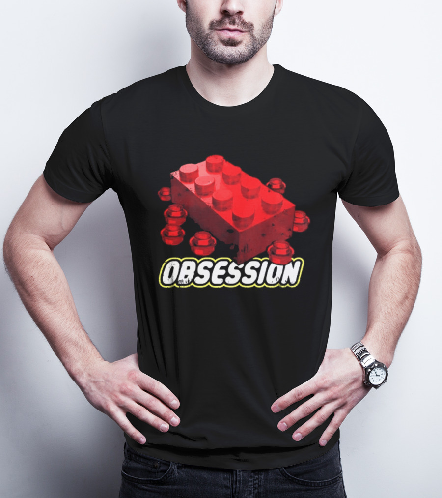Obsession Red Building Block Toy T-Shirt