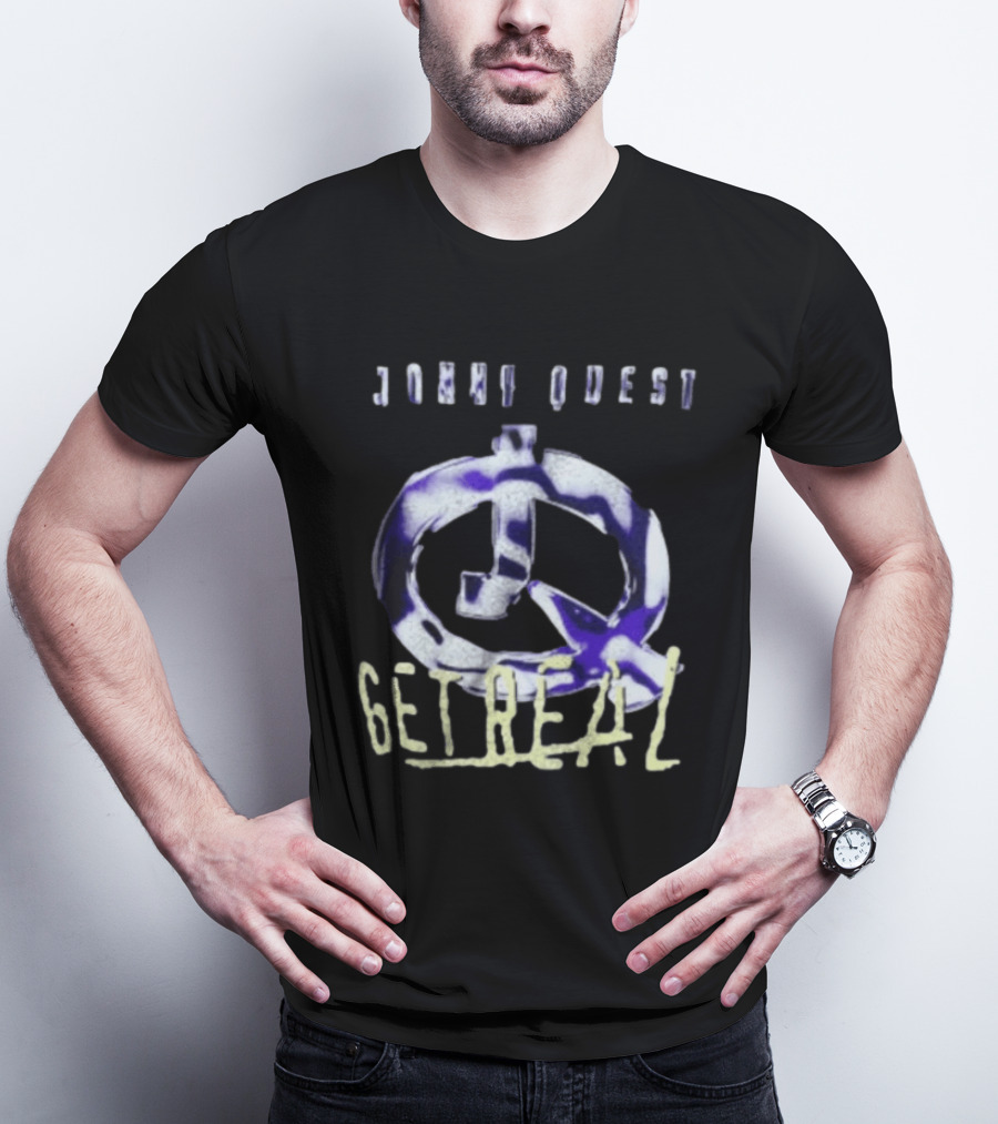 Jonny Quest Get Real Hanna Barbera Cartoon Network Retro 90s T-Shirt