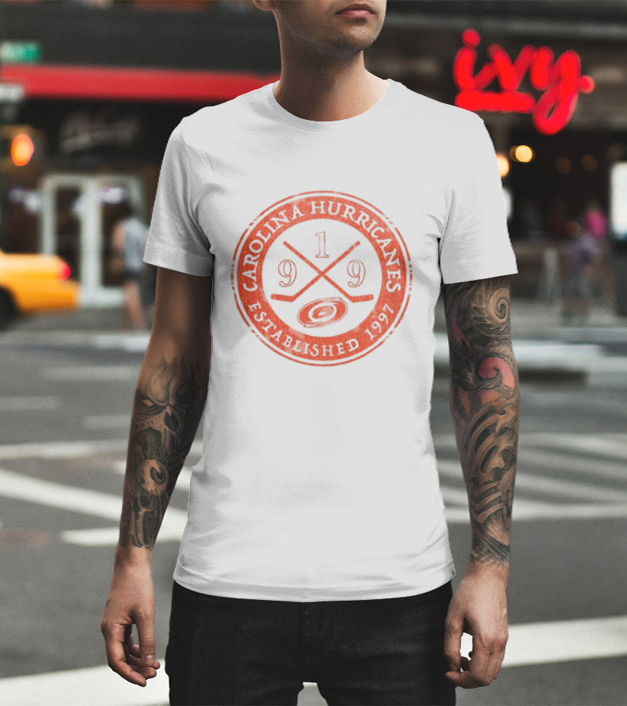 Carolina Hurricanes 919 Established 1997 T-Shirt