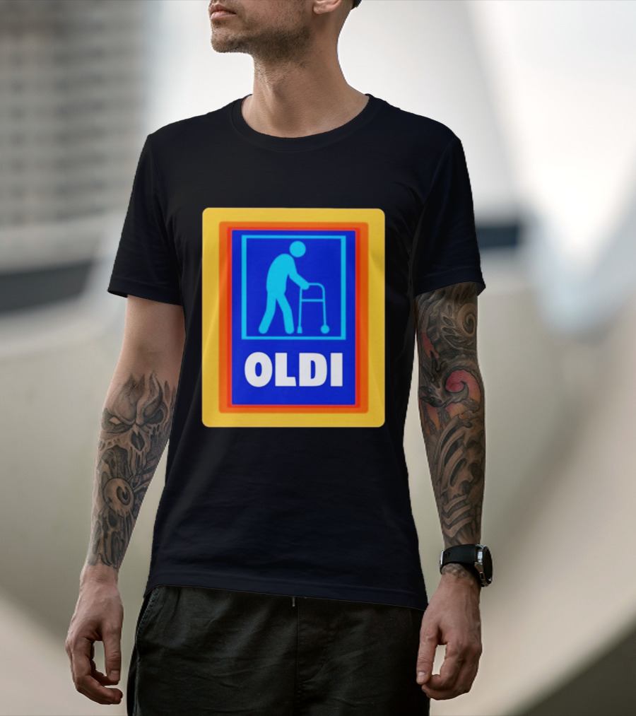 Oldi Tri Blend Walking Frame T-Shirt
