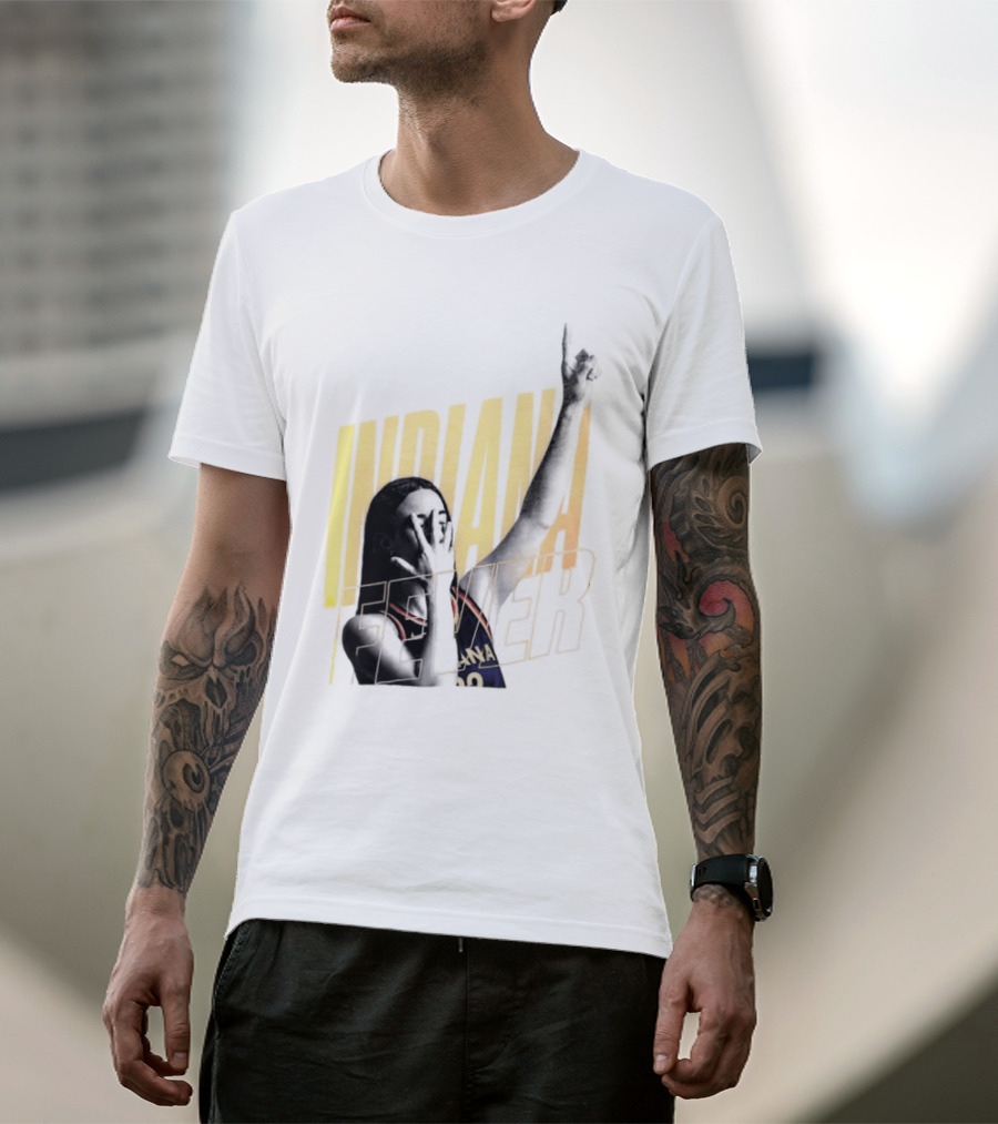 Indiana Fever Caitlin Clark Pointing Indiana Player Gesture T-Shirt