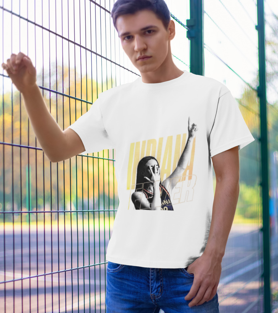 Indiana Fever Caitlin Clark Pointing Indiana Player Gesture T-Shirt