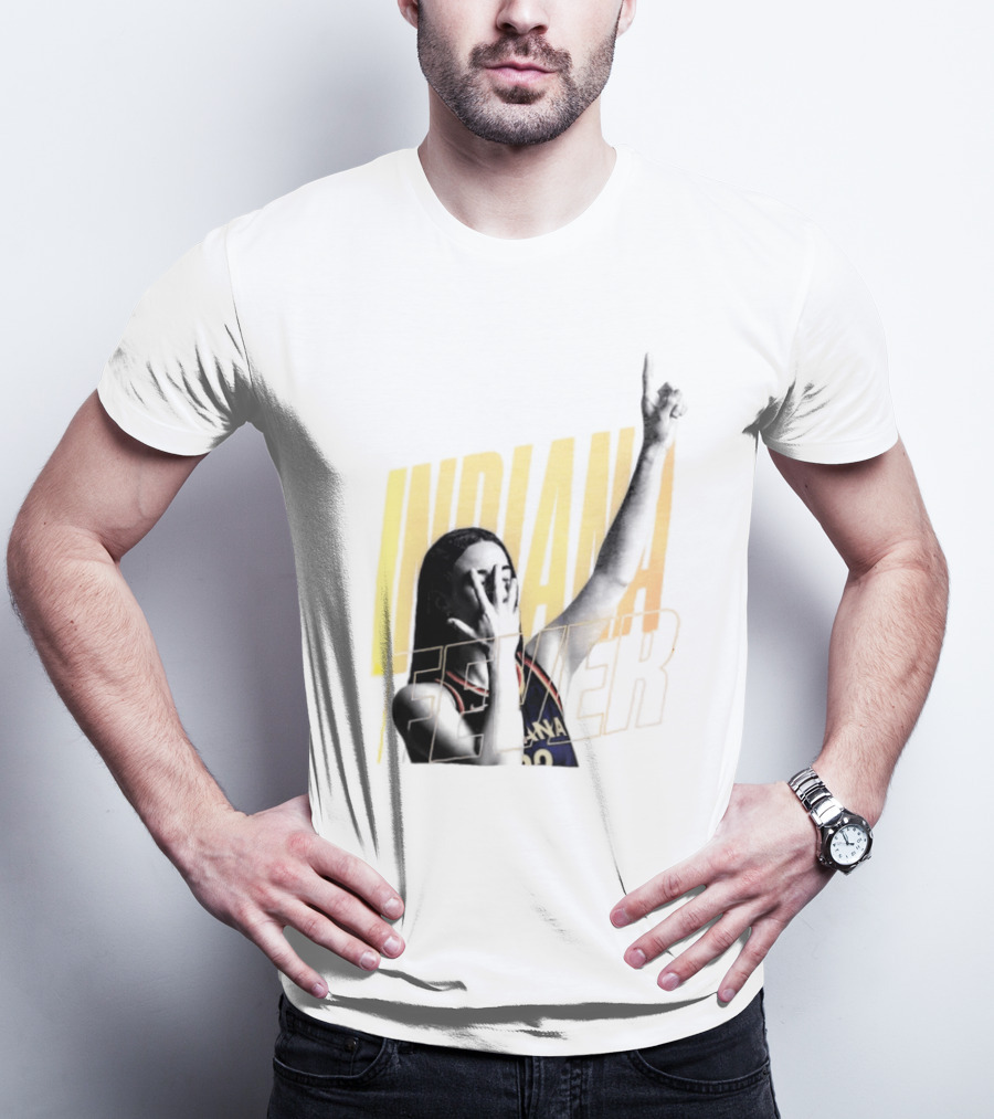 Indiana Fever Caitlin Clark Pointing Indiana Player Gesture T-Shirt