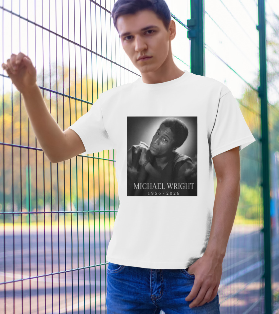 Michael Wright 1956 2026 Memoriam T-Shirt