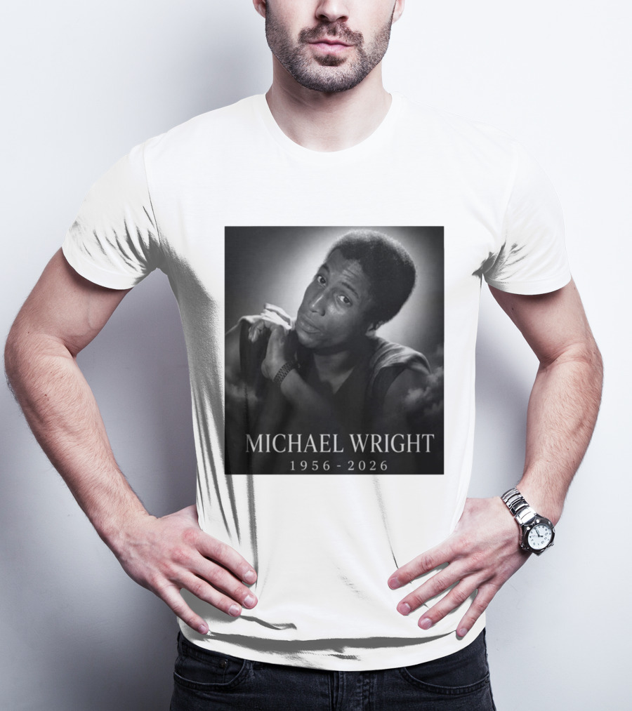 Michael Wright 1956 2026 Memoriam T-Shirt
