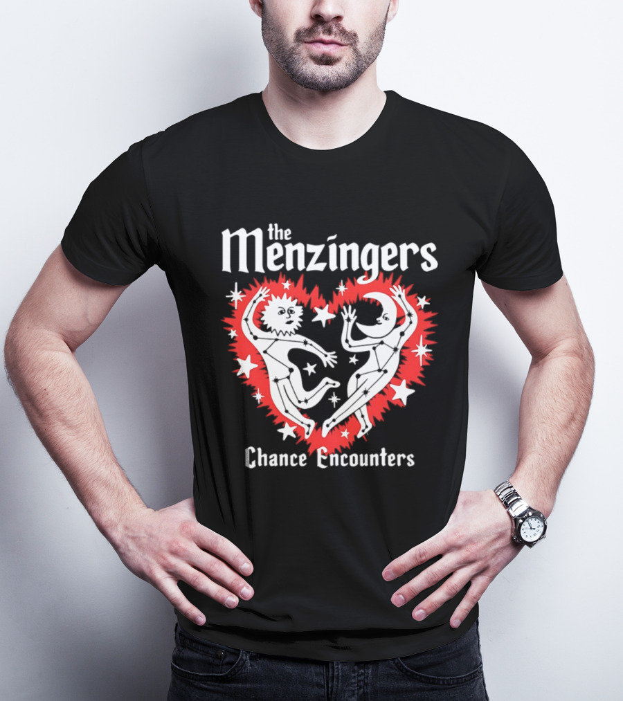 The Menzingers Chance Encounters Heart Starburst Indie Rock T-Shirt
