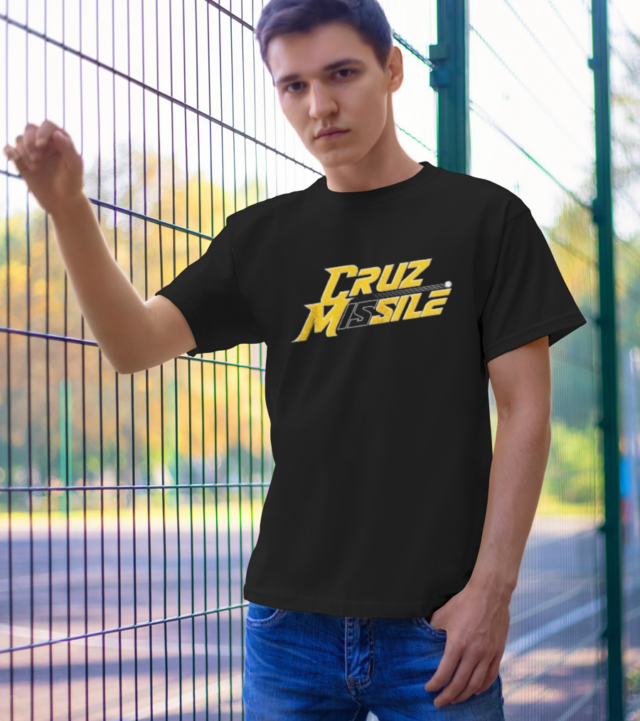 Oneil Cruz Pittsburgh Pirates Cruz Missile T-Shirt