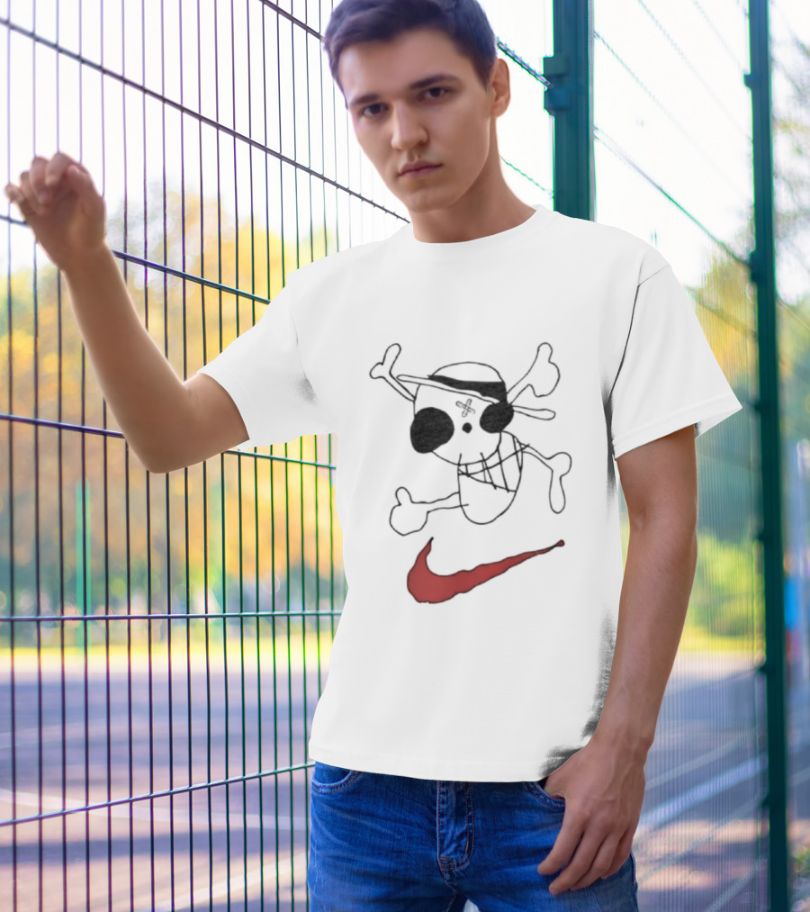 One Piece Luffy Iwara Jolly Roger 2026 Nike T-Shirt