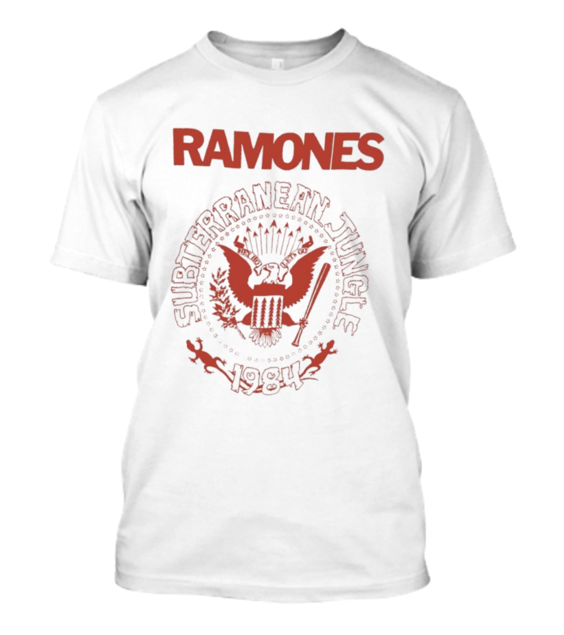 Ramones Subterranean Jungle 1984 Hey Ho Let's Go T-Shirt