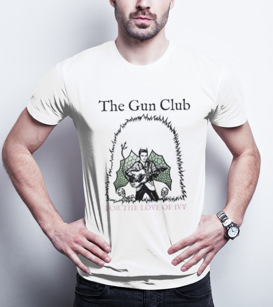 The Gun Club For The Love Of Ivy Bat Wings Jeffrey Lee Pierce T-Shirt