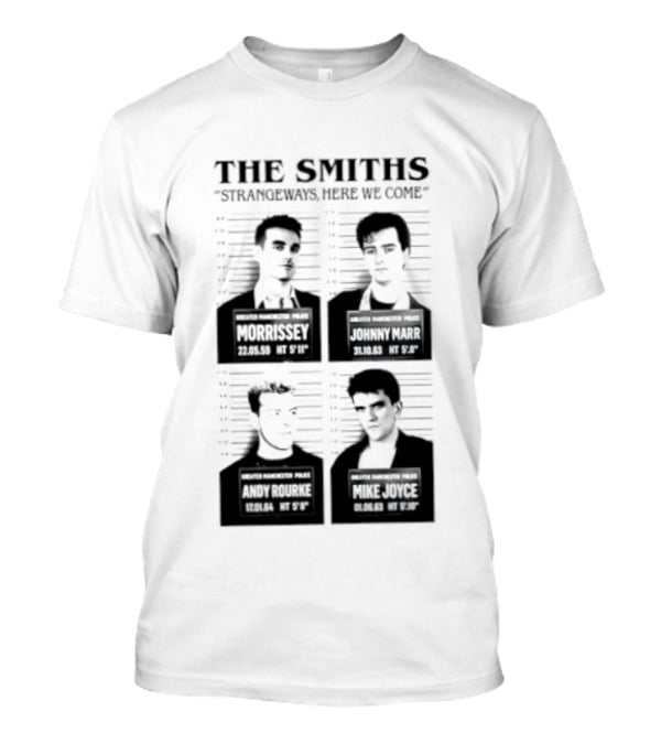 The Smiths Strangeways Here We Come Morrissey Johnny Marr Shots T-Shirt