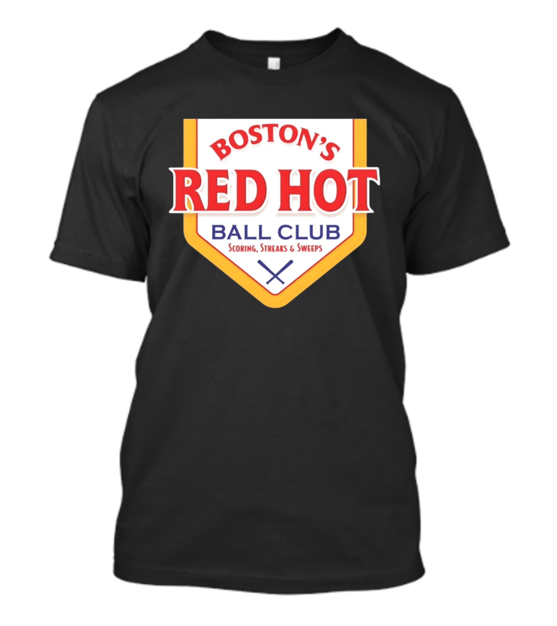 Boston's Red Hot Ball Club Scoring Streaks And Sweeps T-Shirt