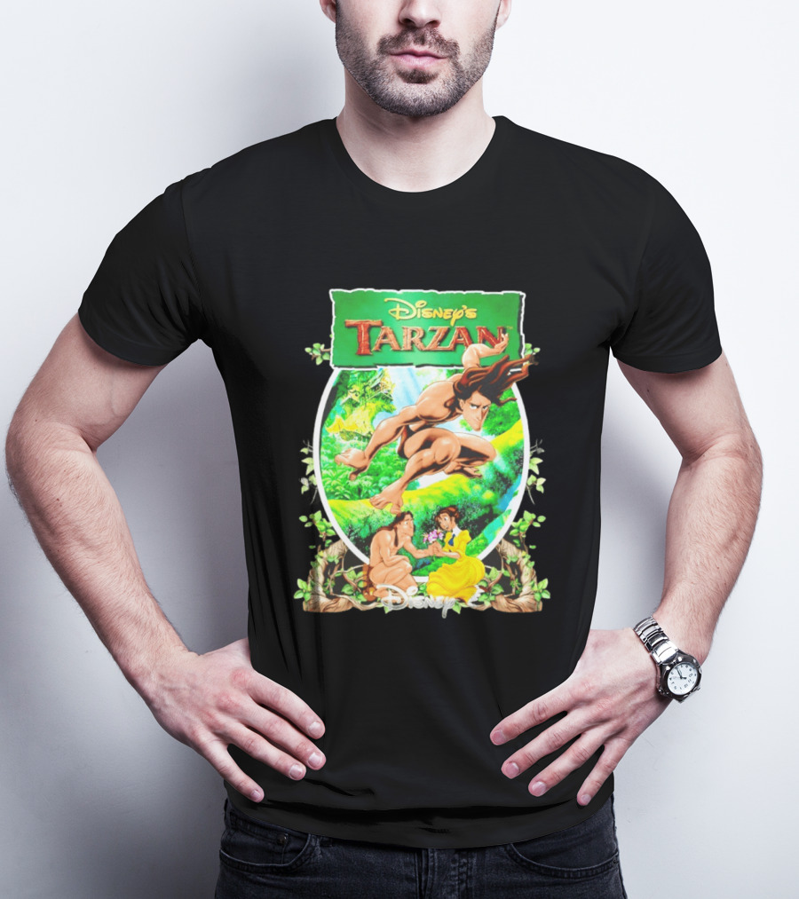 Disney's Tarzan Jungle Adventure Jane Animation Scene T-Shirt