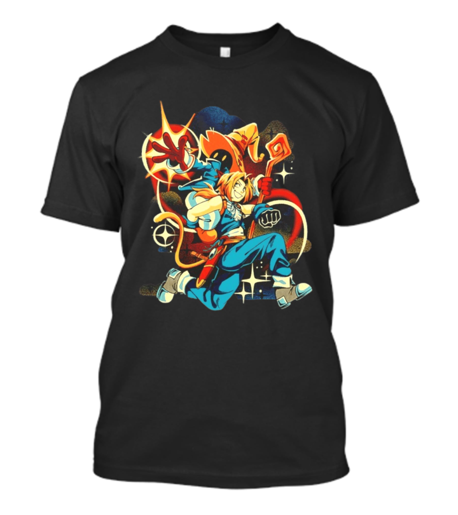 Final Fantasy I Will Always Carry You With Me Vivi Ornitier And Zidane Tribal T-Shirt