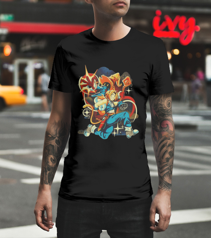Final Fantasy I Will Always Carry You With Me Vivi Ornitier And Zidane Tribal T-Shirt