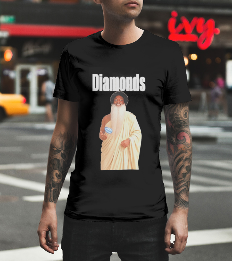 IShowSpeed La Peace Diamonds Meme Gandalf T-Shirt