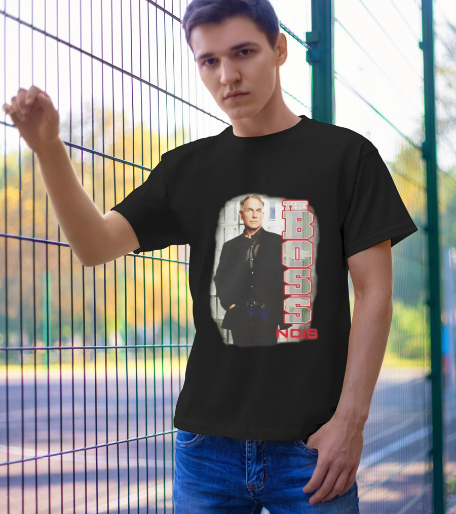Mark Harmon The Boss NCIS Leroy Jethro Gibbs T-Shirt