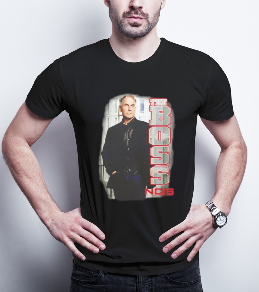 Mark Harmon The Boss NCIS Leroy Jethro Gibbs T-Shirt