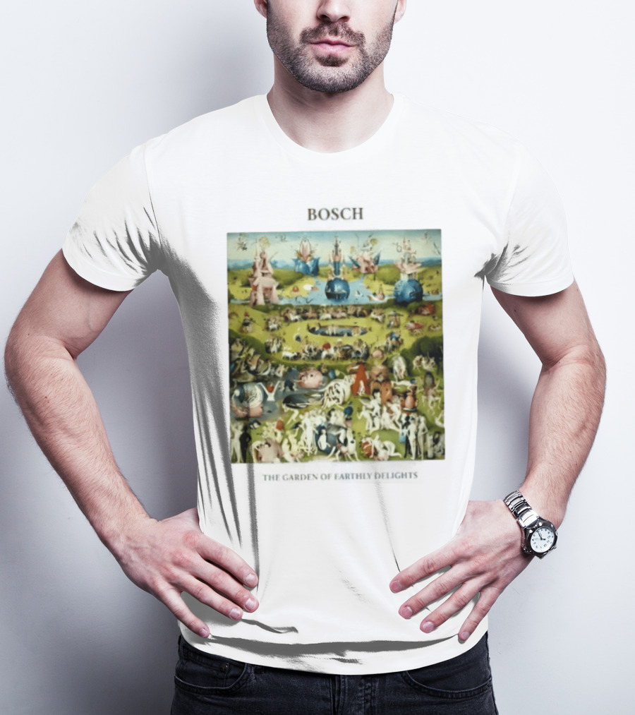 Bosch The Garden Of Earthly Delights Painting T-Shirt