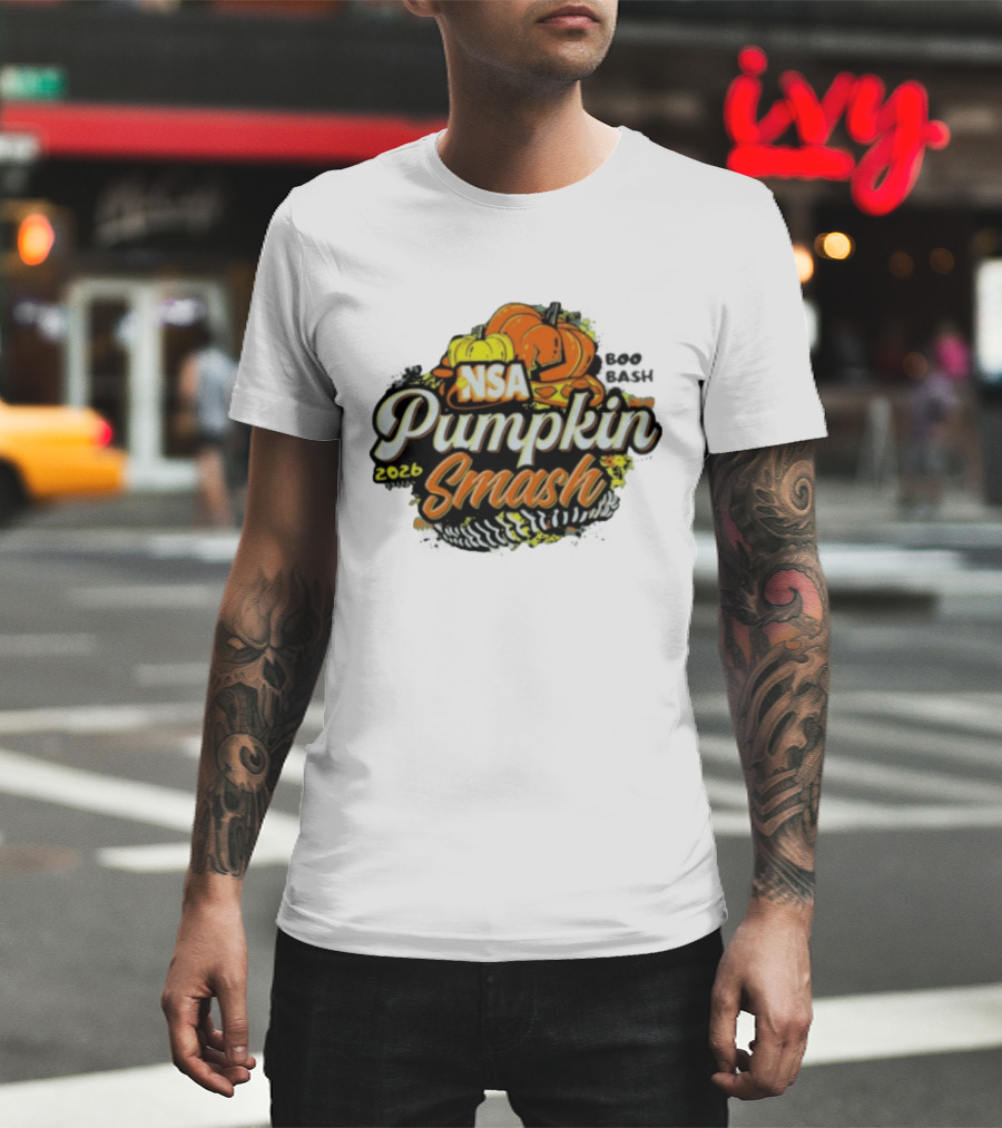 2026 NSA Pumpkin Smash Fastpitch Tournament T-Shirt
