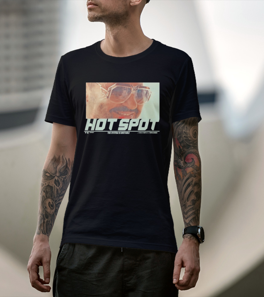 Hot Spot Yummy The System Is Unstable Kyrio Simeio Sunglasses T-Shirt