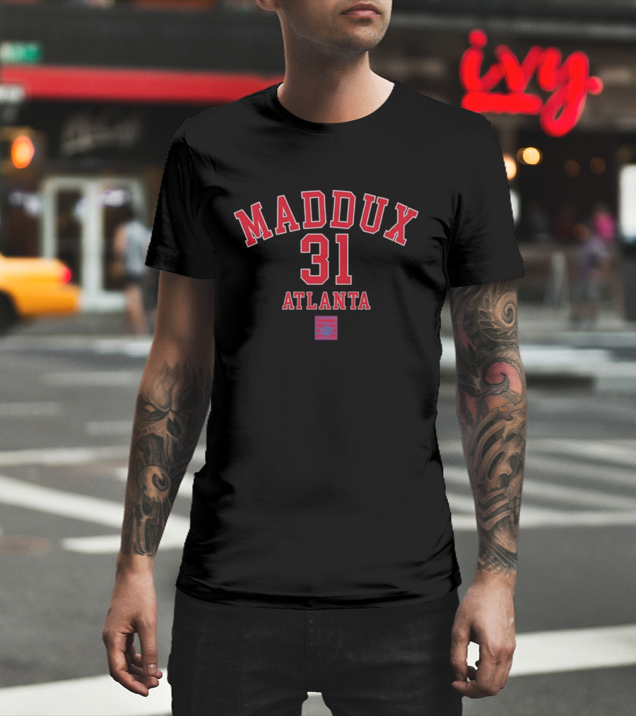 Greg Maddux 31 Atlanta Braves October's Finest T-Shirt