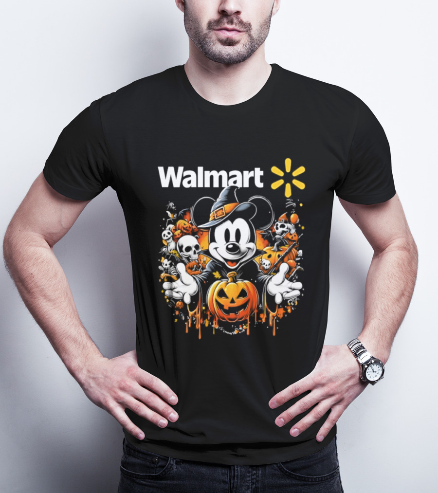 Walmart Mickey Mouse Halloween Pumpkin Magic 2026 T-Shirt