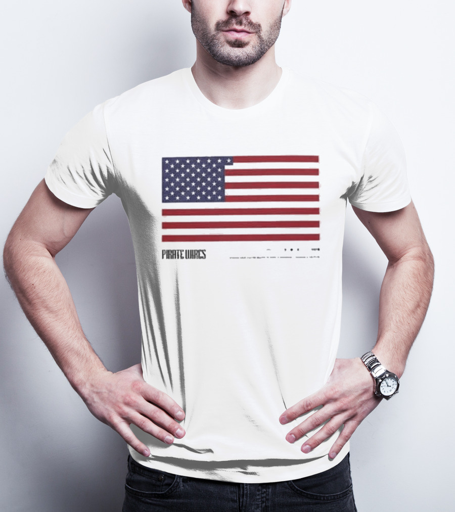 Pirate Wires Moon Should Be A State US Flag T-Shirt